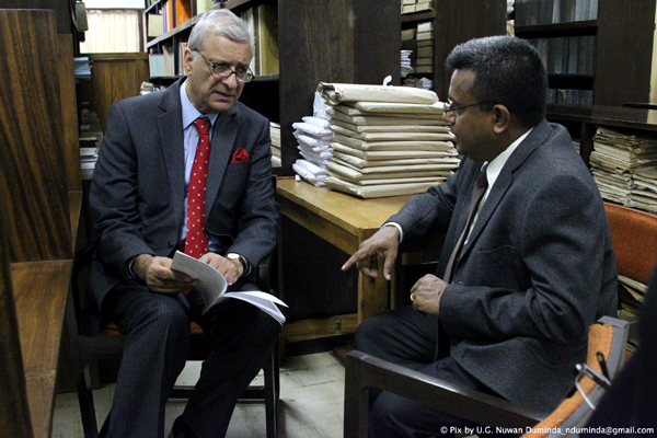 Parliament of Sri Lanka - News - Visit of H.E. Kamalesh Sharma ...