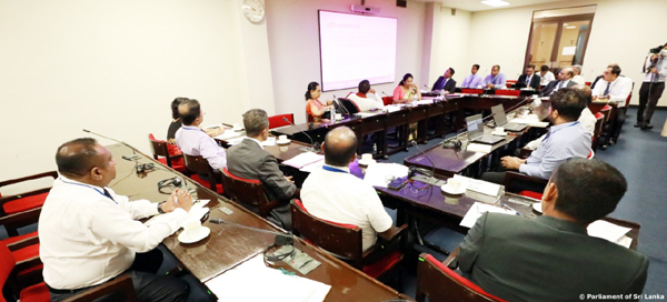Parliament of Sri Lanka - News - National Council sub-committee related ...